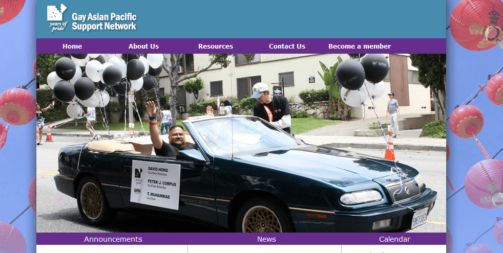 Gay Asian Pacific Support Network | Out, Proud, & Healthy