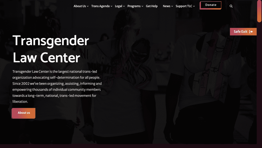 Transgender Law Center | Out, Proud, & Healthy